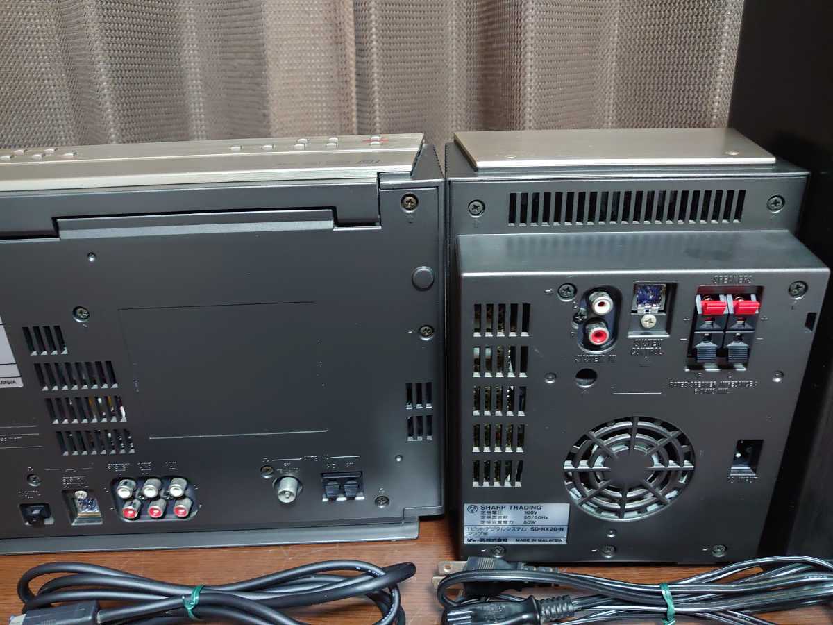シャープ SHARP 1ビットデジタルシステム SD-NX20-N(MDコンポ)｜売買されたオークション情報、yahooの商品情報をアーカイブ公開 - オークファン（aucfan.com）