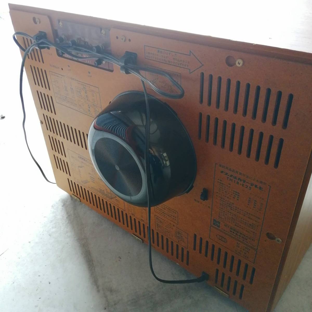 h3240 National ナショナル カラーテレビ Pana Color TH18-E25 昭和レトロ アンティーク ブラウン管テレビ 当時物 直接引取り可能(テレビ)｜売買された ...