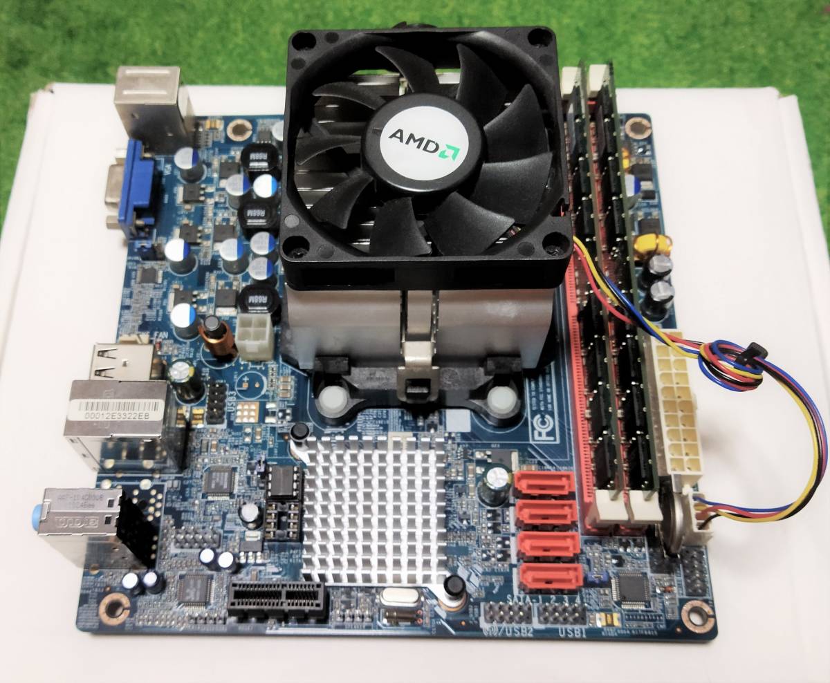 ZOTAC GeForce 6100-ITX GF6100-E-E SocketAM2/2+ Mini-ITX ソケットAM2/2+ Athlon5050e メモリー付き アリ(その他)｜売買 ...