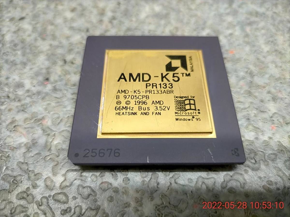 HCQBE AMD K5 PR133 2個 PR100 1個 K6-2 1個 計4個セット(その他)｜売買されたオークション情報、yahooの ...