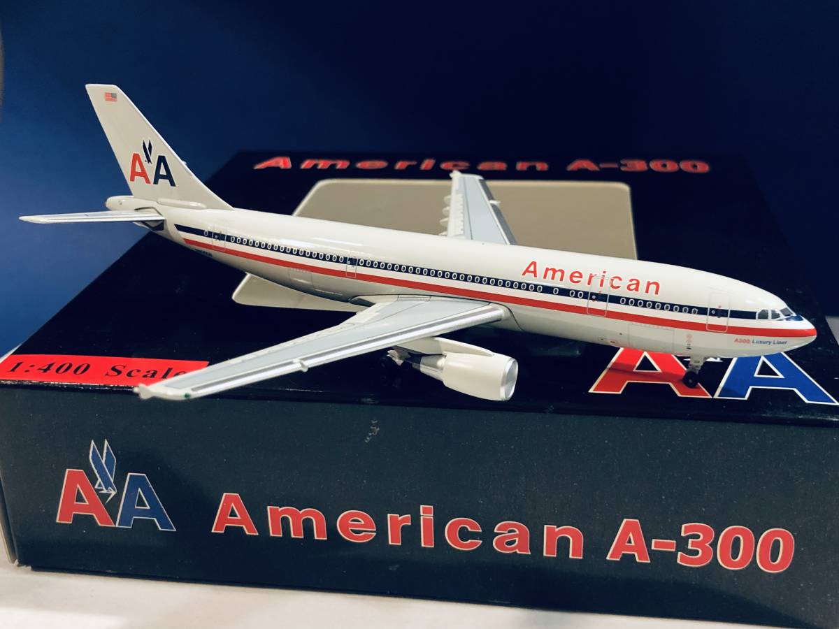 AC/Green Box 1/400 American Airlines A300"1990s" Colors With Grey ...