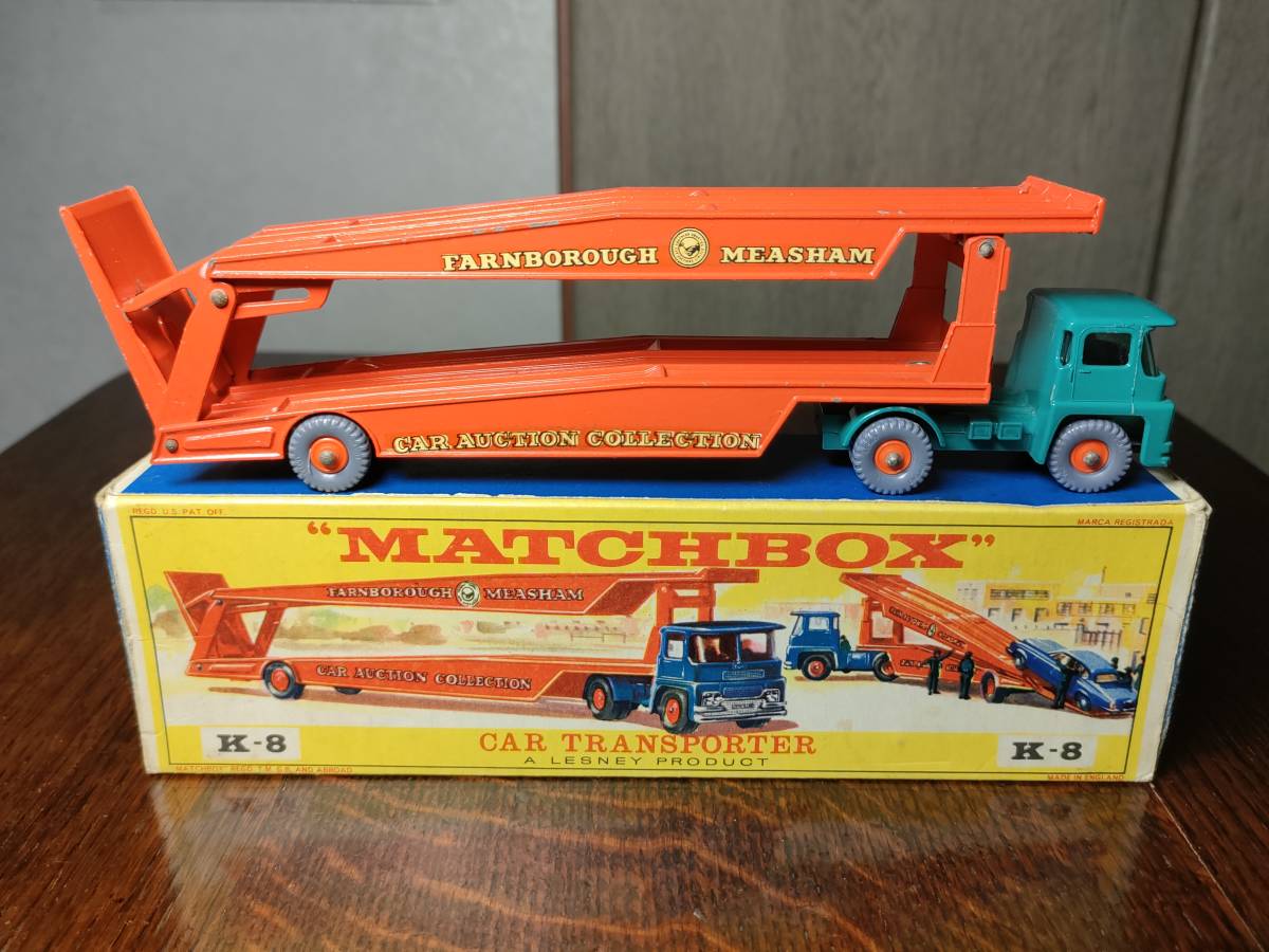 Matchbox K8 Guy Warrior Car Transporter マッチボックス ガイ ウォーリアー カートランスポーター(乗用 ...
