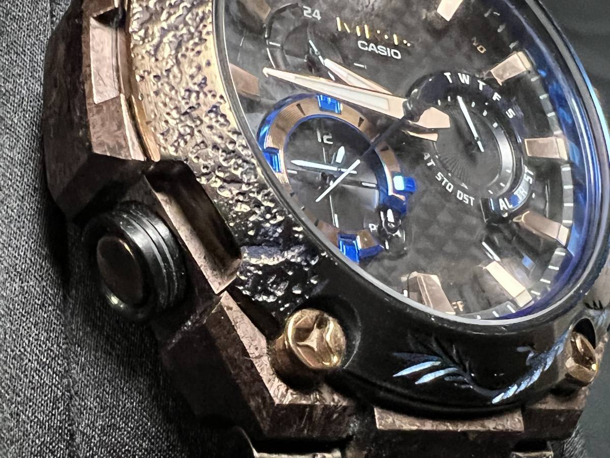 CASIO G-SHOCK 世界限定400本 衝撃丸 MR-G SHOUGEKI-MARU MRG-B2000SH-5AJR ソーラー電波 ...