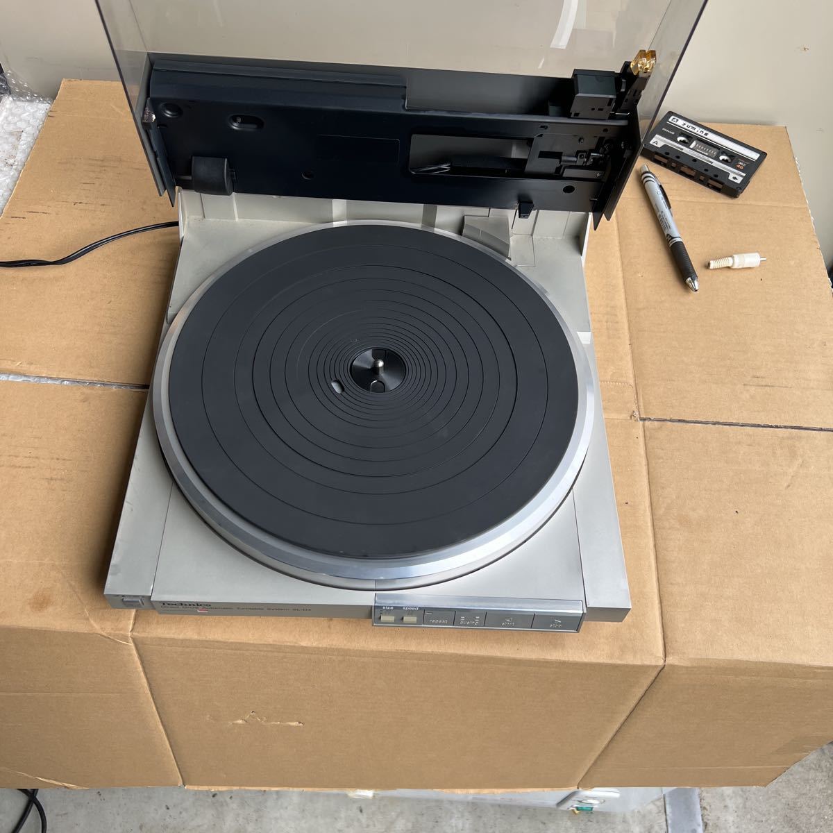 Technics ダイレクトドライブ オートターンテーブル SL-D4 テクニクス 訳あり 現状品(ターンテーブル)｜売買されたオークション ...