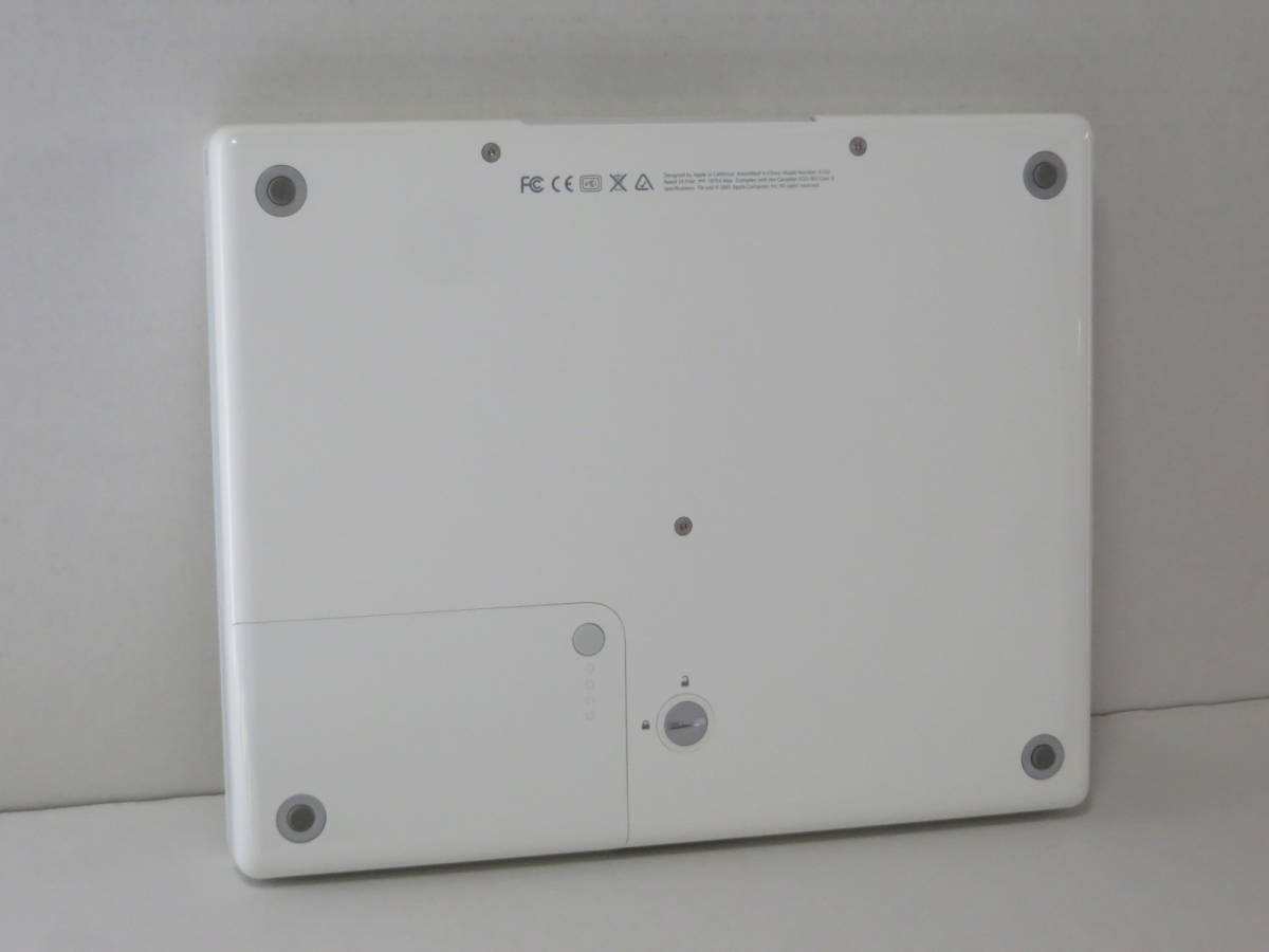 Apple iBook G4 12inch 1.33GHz Mid-2005/Opaque White/A1133 起動可超 ミント ...