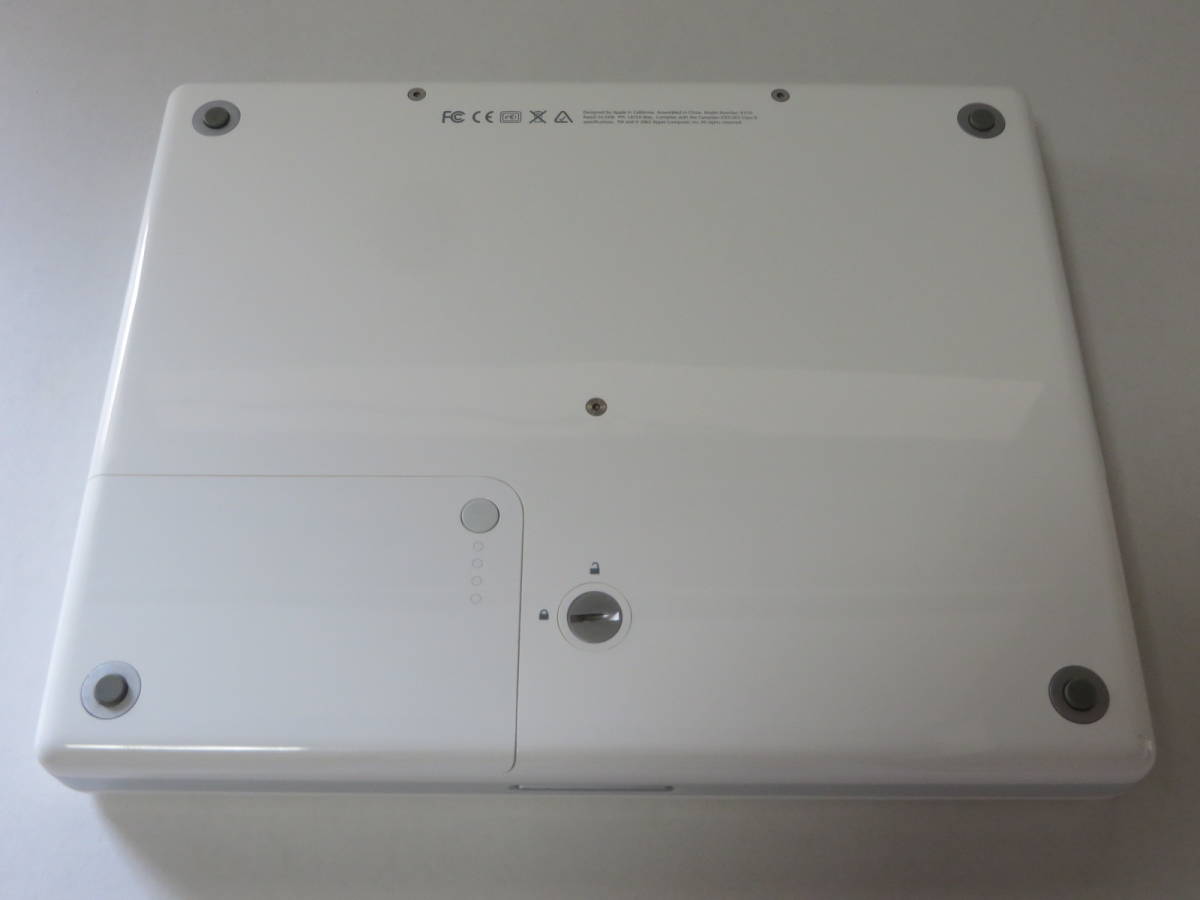Apple iBook G4 12inch 1.33GHz Mid-2005/Opaque White/A1133 起動可超 ミント ...