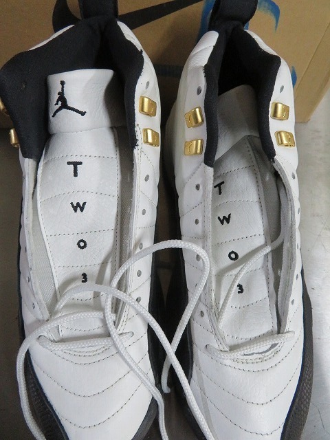 EK NIKE AIR JORDAN two3 23 エアジョーダン ホワイト × ブラック シューズ スニーカー 27.5cm 長期保管品 ...