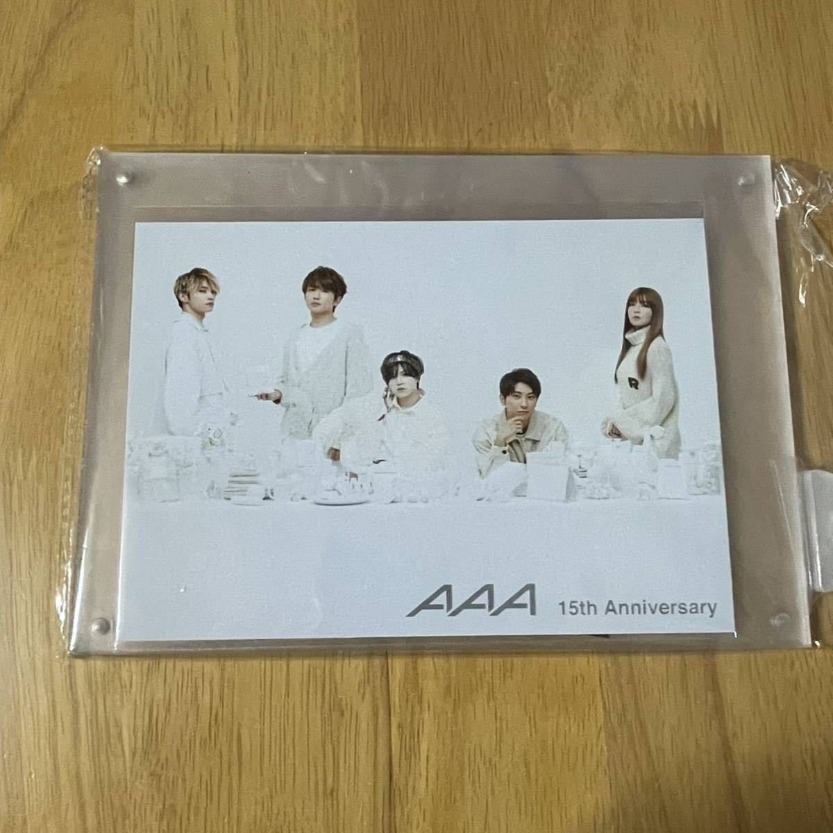 AAA 15th Anniversary Book 晴好虹喜 せいこうこうき -thanx AAA lot- mu-mo 限定特典 アクリルフォトフレーム＆生写真6枚セット(その他)｜売買され ...