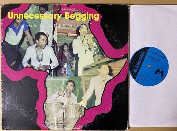 試聴 82年 USA盤 呪術 アフリカン ジャズファンク Fela Anikulapo Kuti & Africa 70 ...