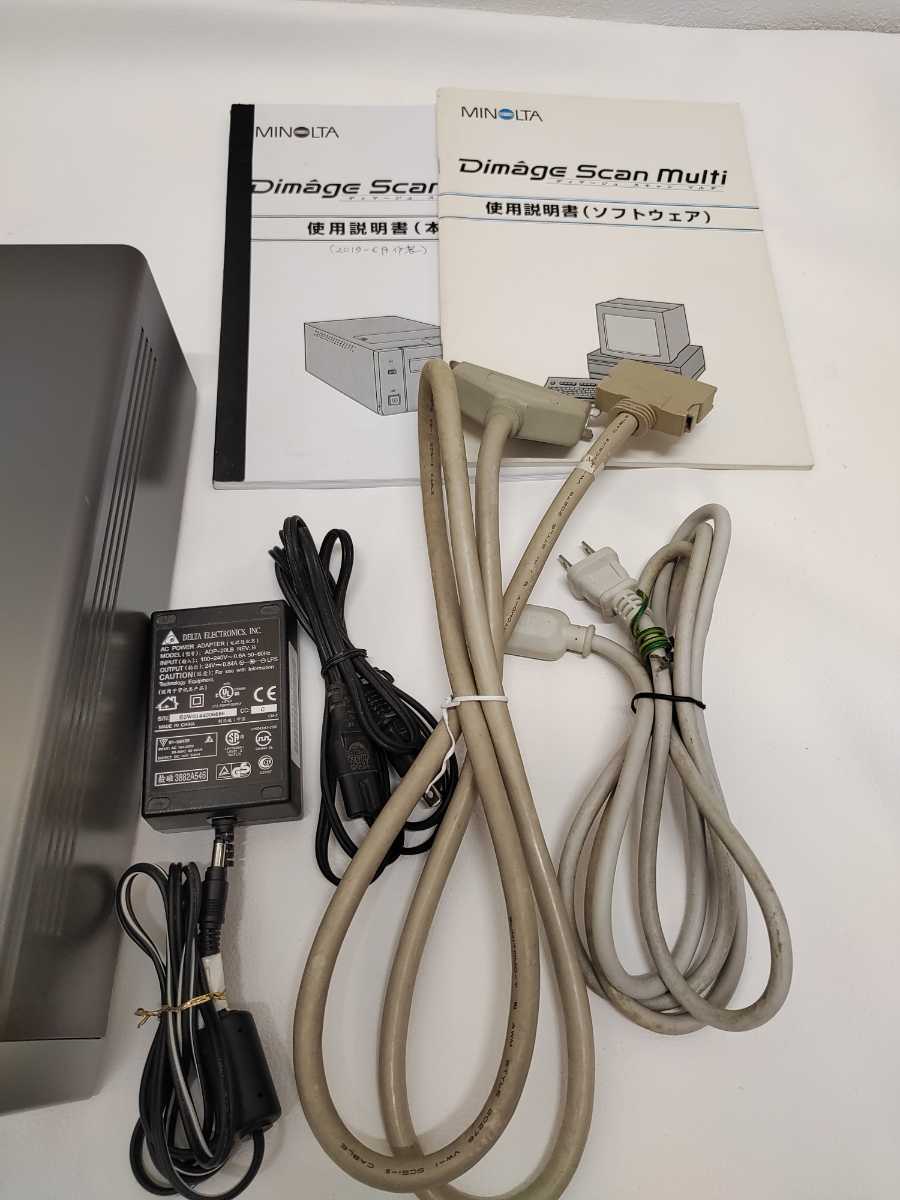 3021-a 1スタ ジャンク品 KONICA MINOLTA コニカミノルタ DiMAGE Scan DualIV フィルムスキャナ AF-3200 DiMAGE Scan multiⅡ ...