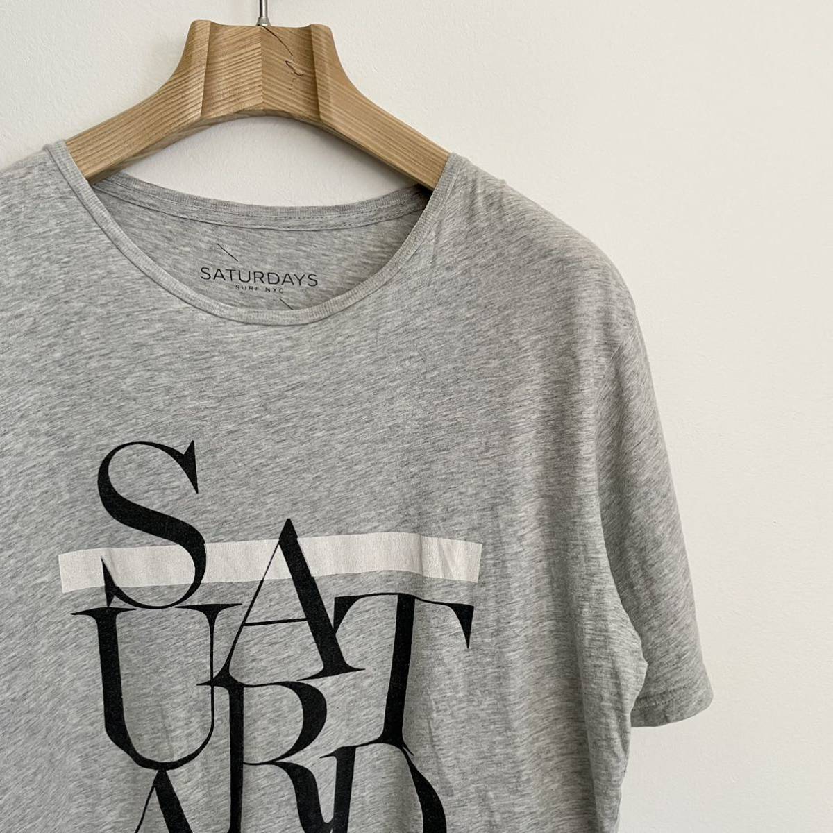 SATURDAYS SURF NYC サタデーズサーフNYC ロゴ Tシャツ(文字、ロゴ)｜売買されたオークション情報、yahooの商品情報を ...