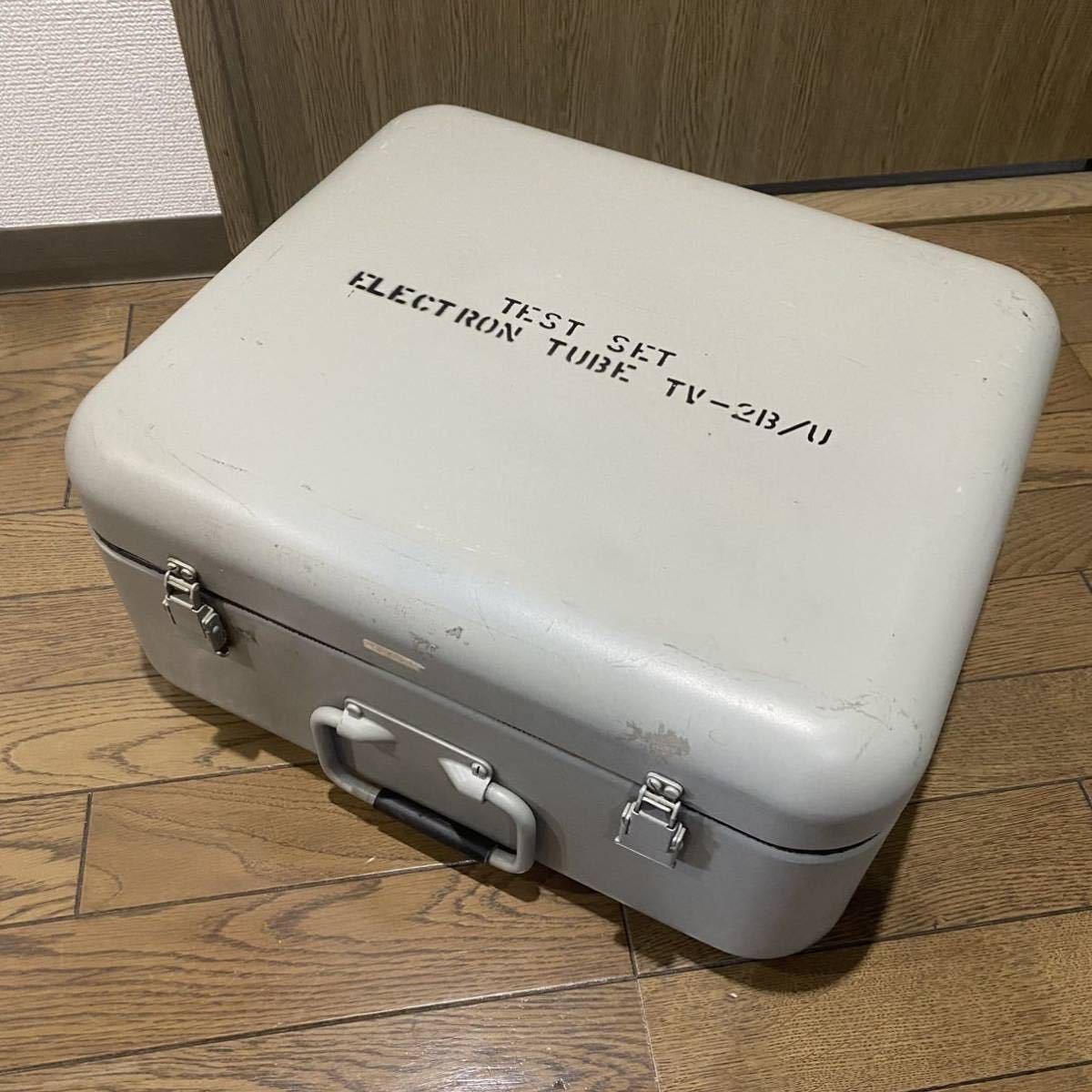 TV-2 TUBE TESTER 真空管試験機 ELECTRON TUBE TEST SET TV-2B/U 動作未確認(家電、AV、カメラ ...
