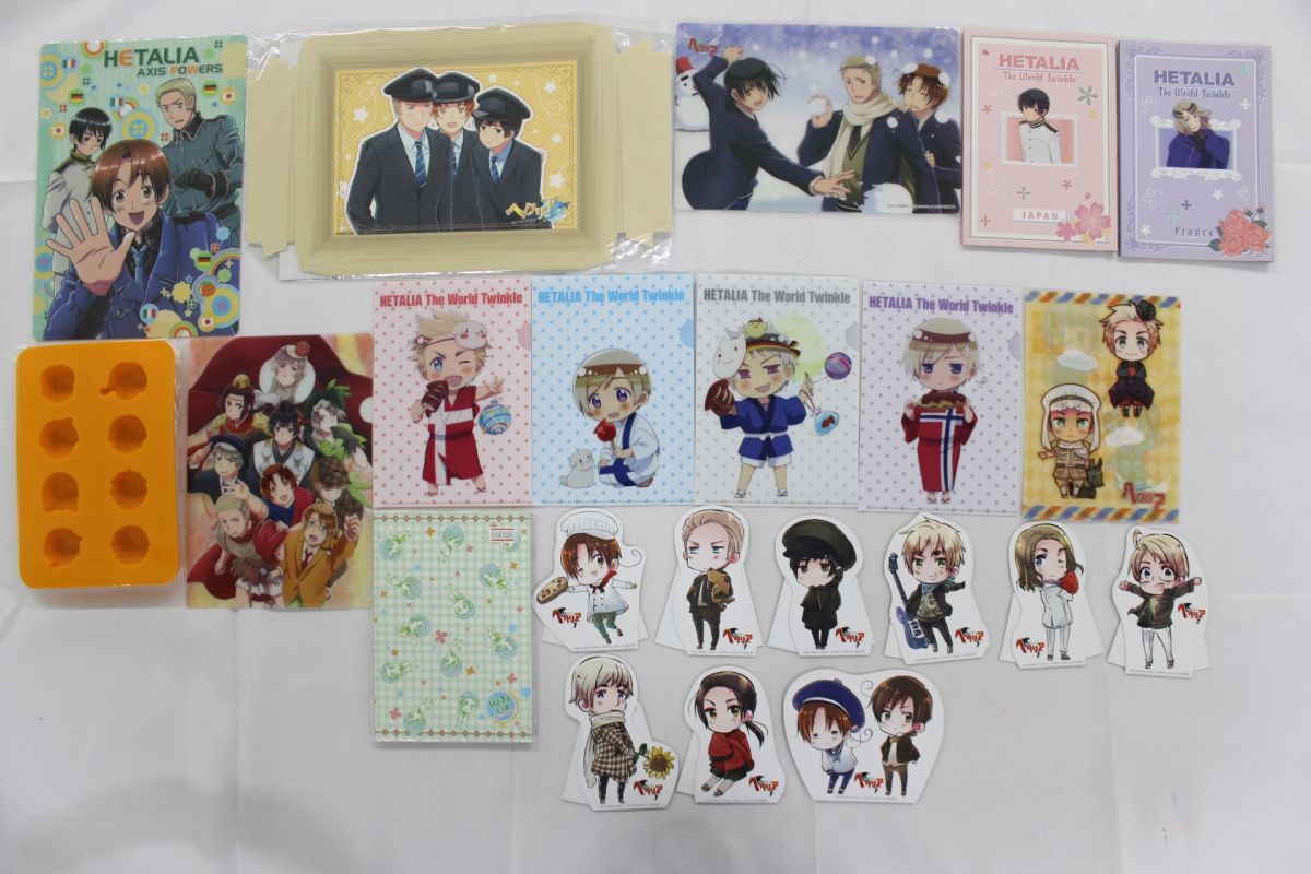 P00 ヘタリア イタリア アメリカ 他 POPスタンド ノート 下敷き 他 まとめ大量グッズセット品(コミック、アニメグッズ)｜売買された ...