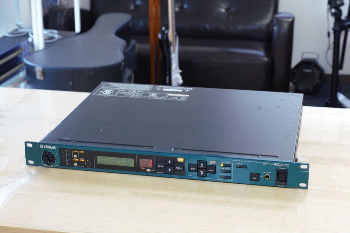 YAMAHA SPX2000 MULTI-EFFECT PROCESSOR ヤマハ マルチエフェクトプロセッサー(エフェクター)｜売買されたオークション情報、yahooの商品情報をアーカイブ ...
