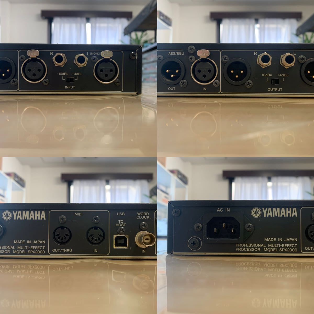 YAMAHA SPX2000 MULTI-EFFECT PROCESSOR ヤマハ マルチエフェクトプロセッサー(エフェクター)｜売買されたオークション情報、yahooの商品情報をアーカイブ ...