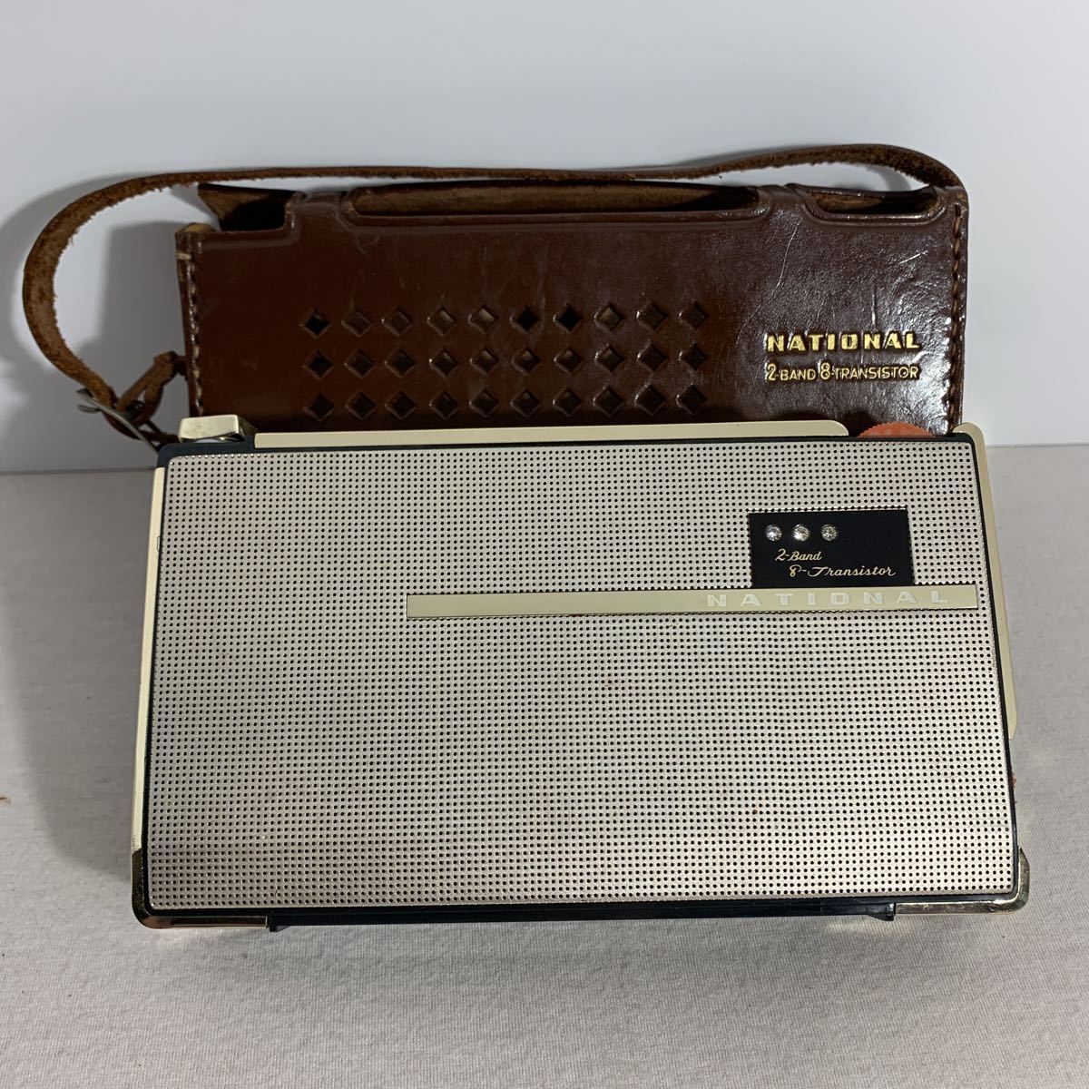 NATIONAL ラジオ 2-BAND 8-TRANSISTER トランジスタ短波ラジオ アンティーク ジャンク品(アンティーク)｜売買された ...