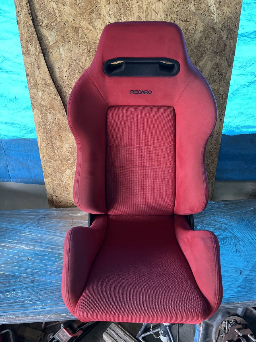タイプR TYPE-R 純正 RECARO レカロ SR3 SR-3 SR-Ⅲ シート 赤 レッド 1(本体)｜売買されたオークション情報 ...