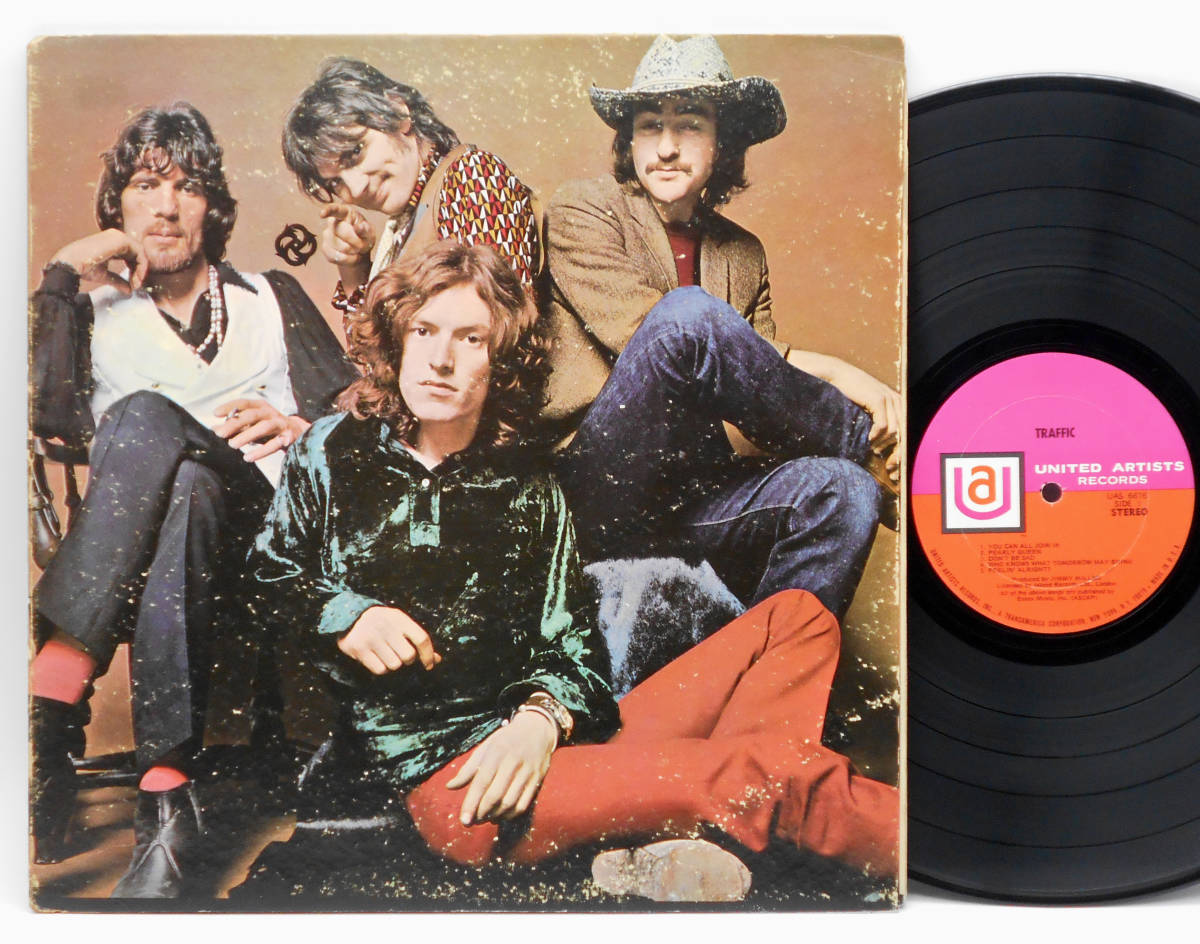 US ORIG LP TRAFFIC/2nd 1968年 初回ピンク＆オレンジラベル 最高傑作 Bell Sound刻印 音圧凄 ブックレット ...
