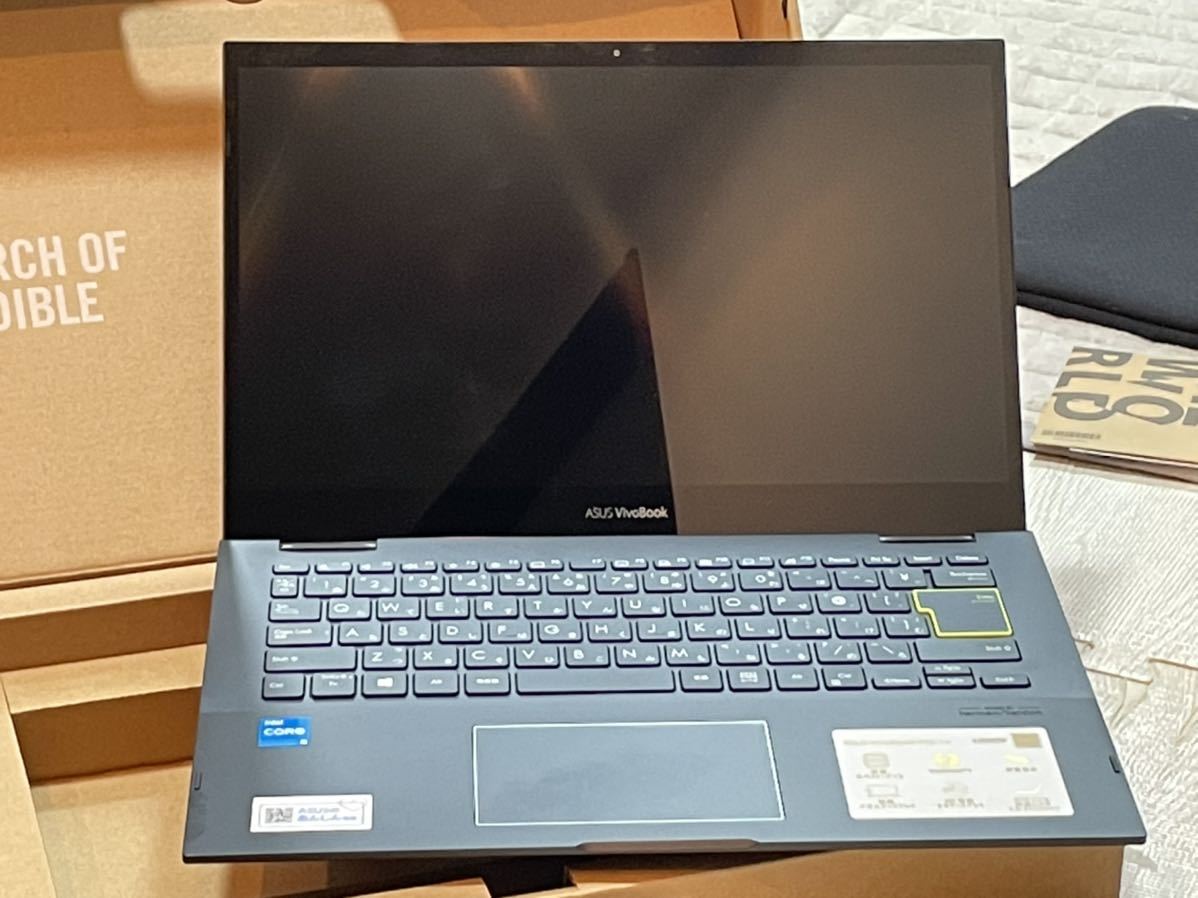 ASUS ノートパソコン VivoBook Flip 14 TP470EA Core i3 1115G4 4GB 128GB 14型 フルHD ...
