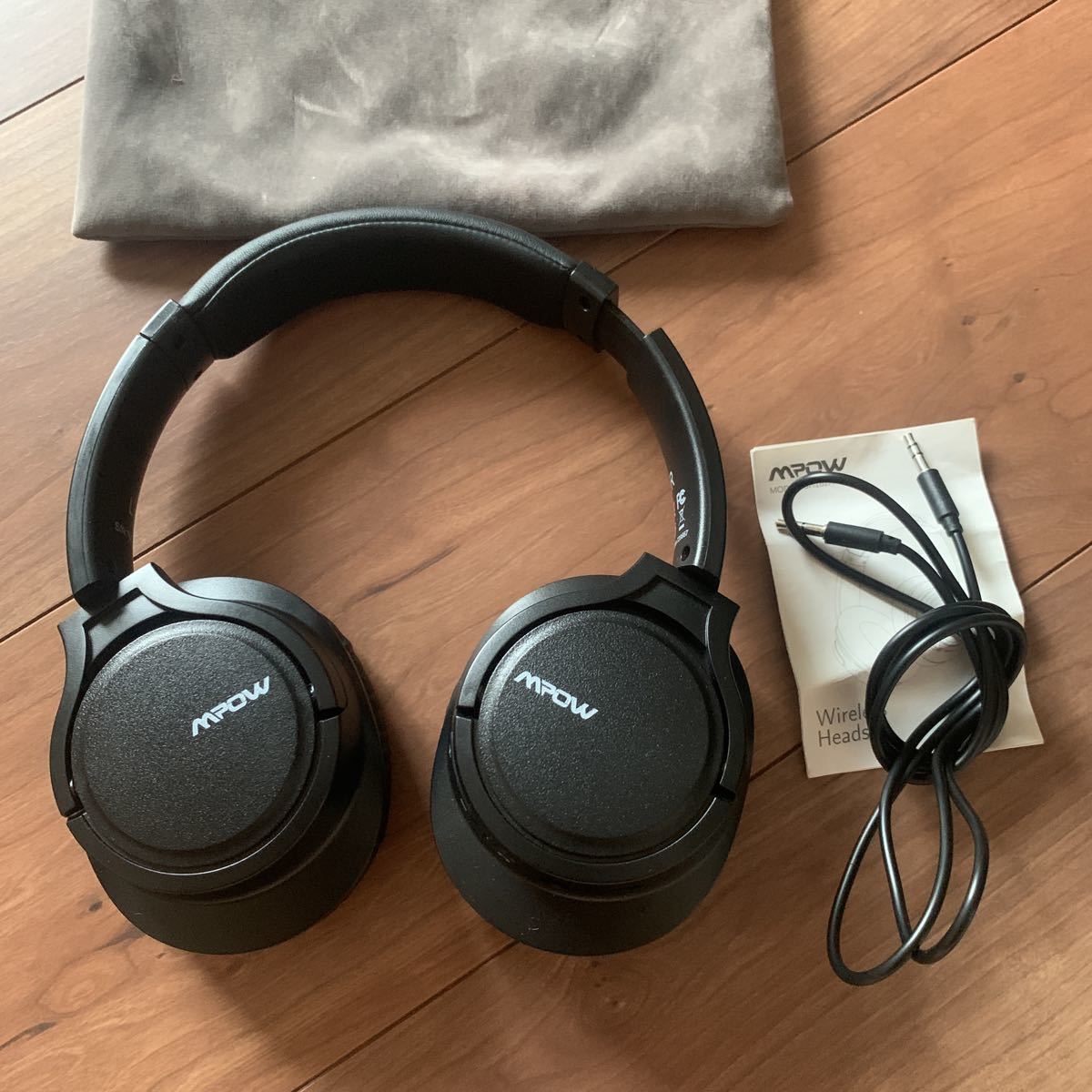 Mpow MPOW H7 Bluetooth ヘッドフォン Wireless Headset イヤホンジャック端子付き(イヤフォン)｜売買され ...