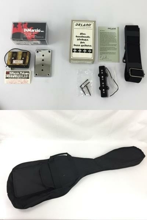 Fender Japan TNB-110SPL フェンダー エレキベース フロント DELANO JC4 AL BRIDGE リア ...