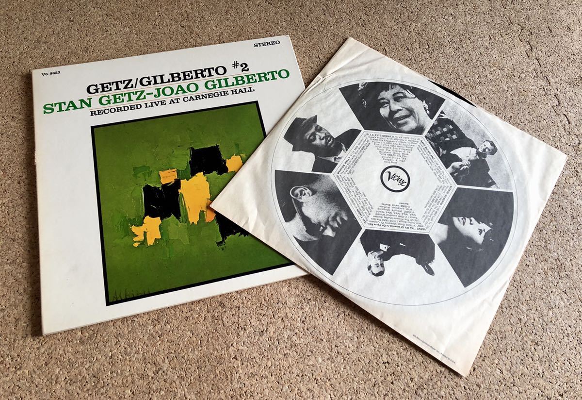 STAN GETZ & JOAO GILBERTO スタン ゲッツ ／ GETZ/GILBERTO#2 RECORDED LIVE AT CARNEGIE HALL LPレコード(ジャズ一般 ...