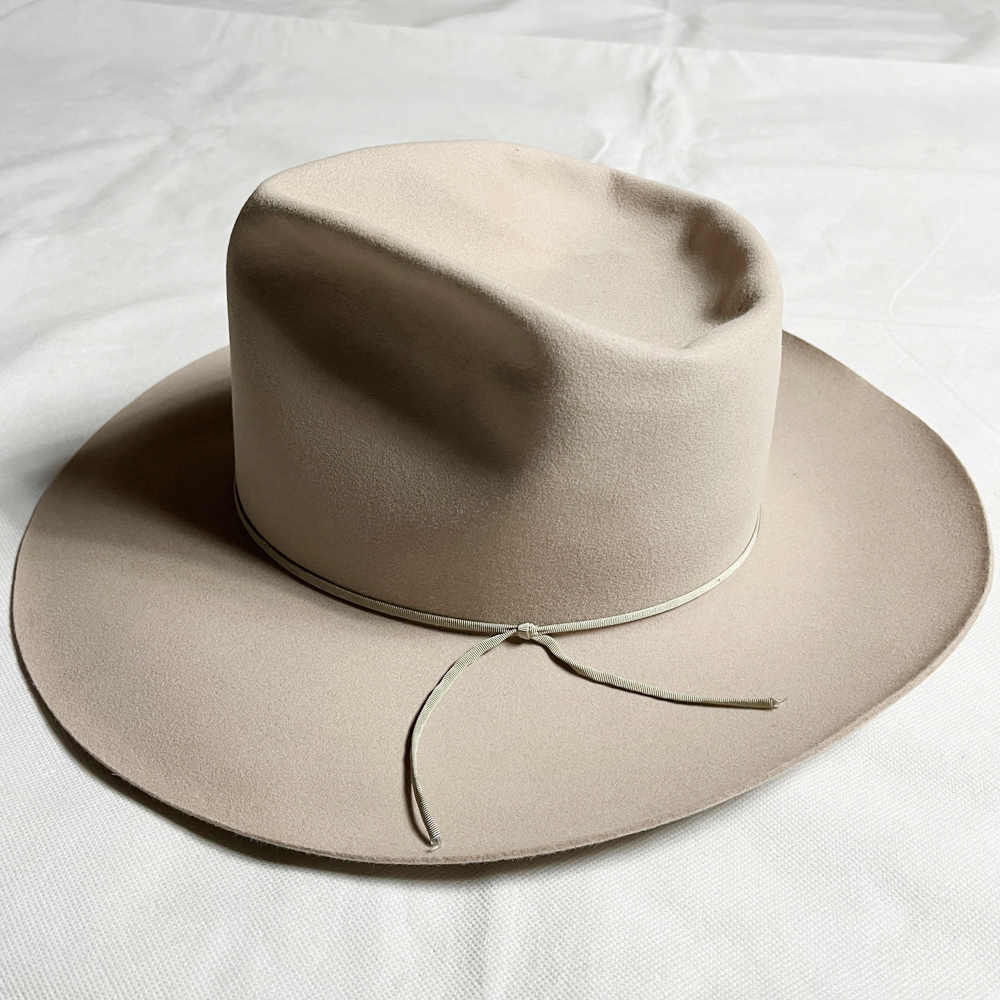 NOSビッグ 50's STETSON 59CM NO.1 QUALITY クオリティ ステットソン DEAD STOCK デッドストック ウエスタン VINTAGE ヴィンテージ ハット ...