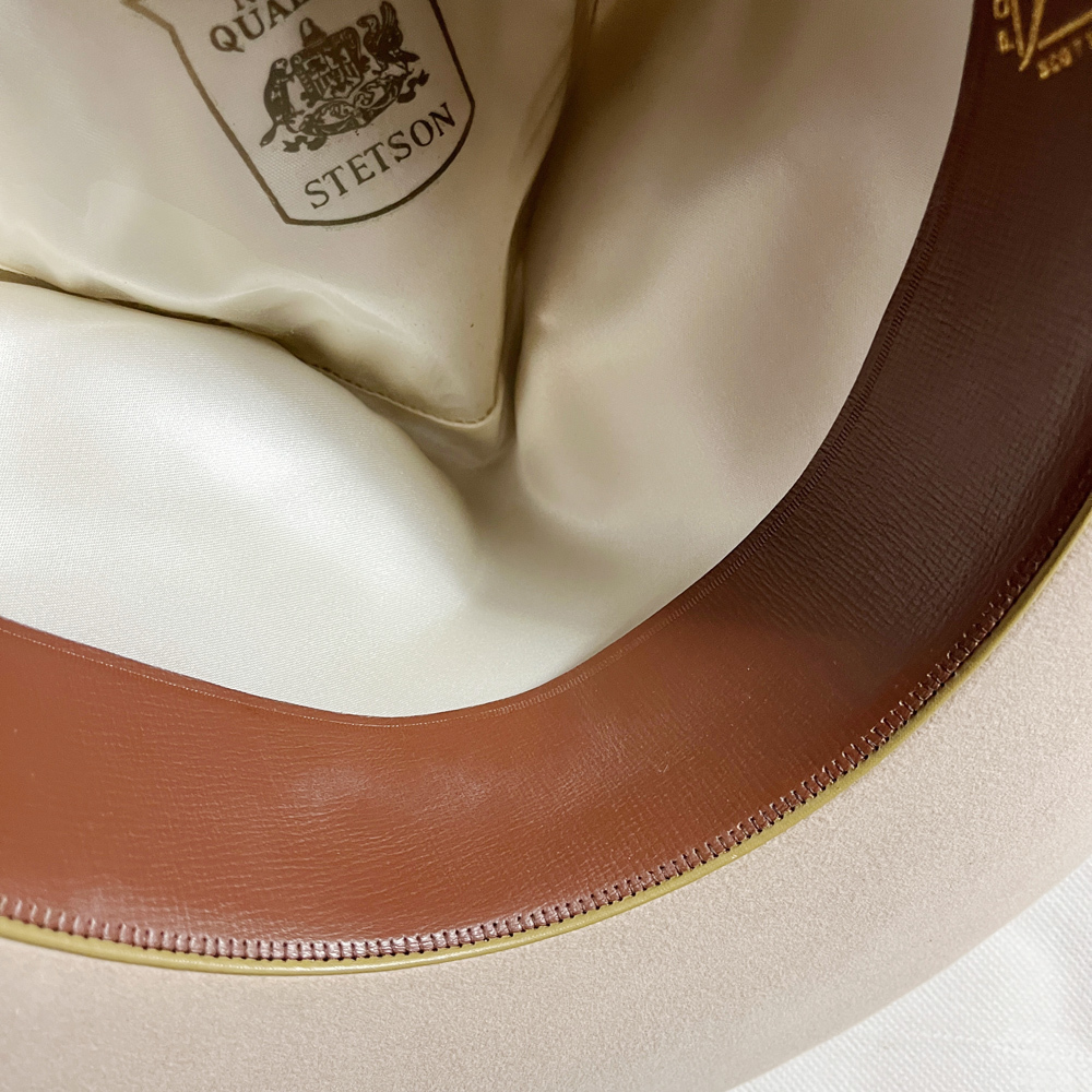 NOSビッグ 50's STETSON 59CM NO.1 QUALITY クオリティ ステットソン DEAD STOCK デッドストック ウエスタン VINTAGE ヴィンテージ ハット ...