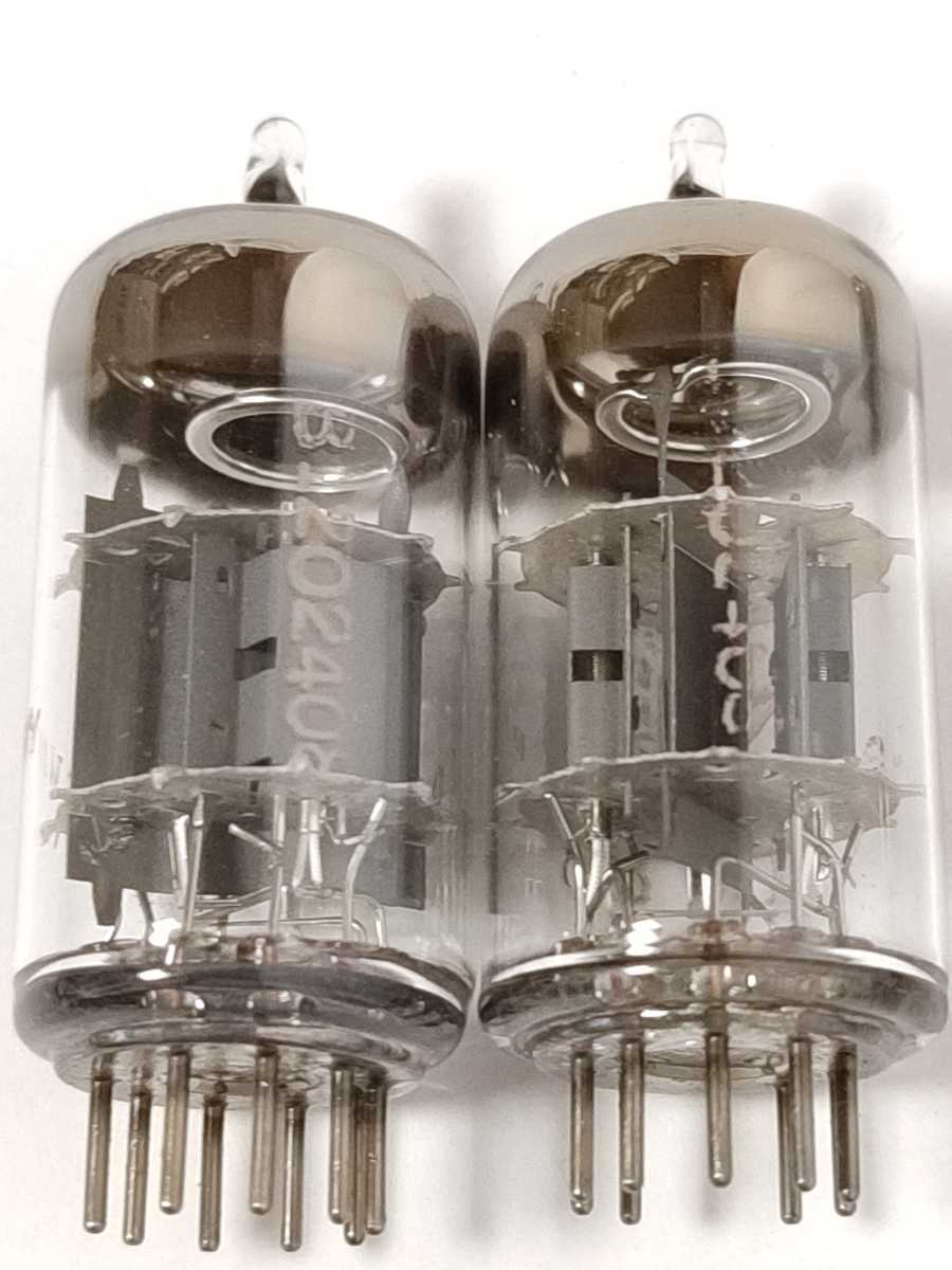 12555 TELEFUNKEN ECC85 6AQ8 同一コード 2本 測定データあり ダイヤマークあり 真空管(真空管)｜売買された ...