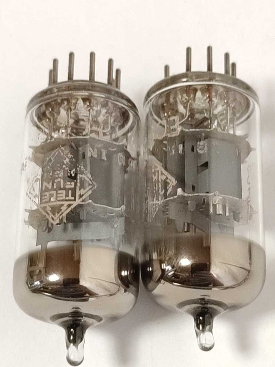 12555 TELEFUNKEN ECC85 6AQ8 同一コード 2本 測定データあり ダイヤマークあり 真空管(真空管)｜売買された ...