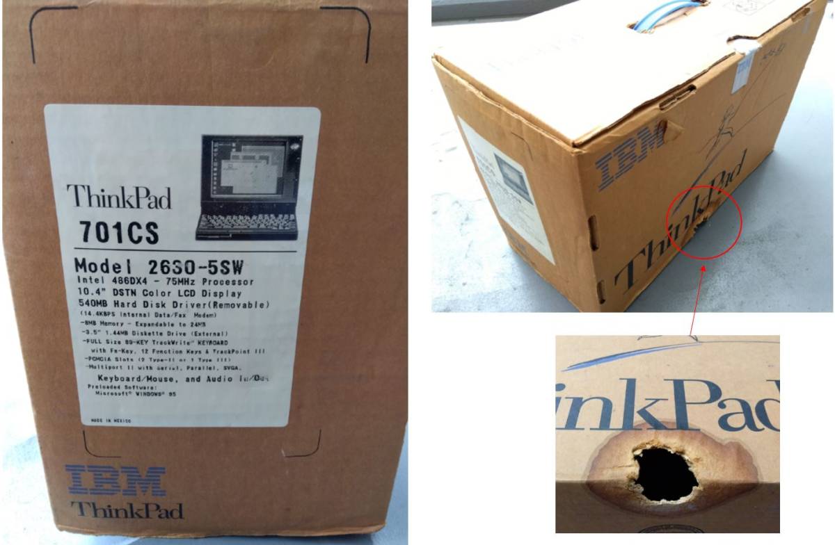 IBM ThinkPad 701CS バタフライ ジャンク品 通電化(12インチ未満)｜売買されたオークション情報、yahooの商品情報を ...