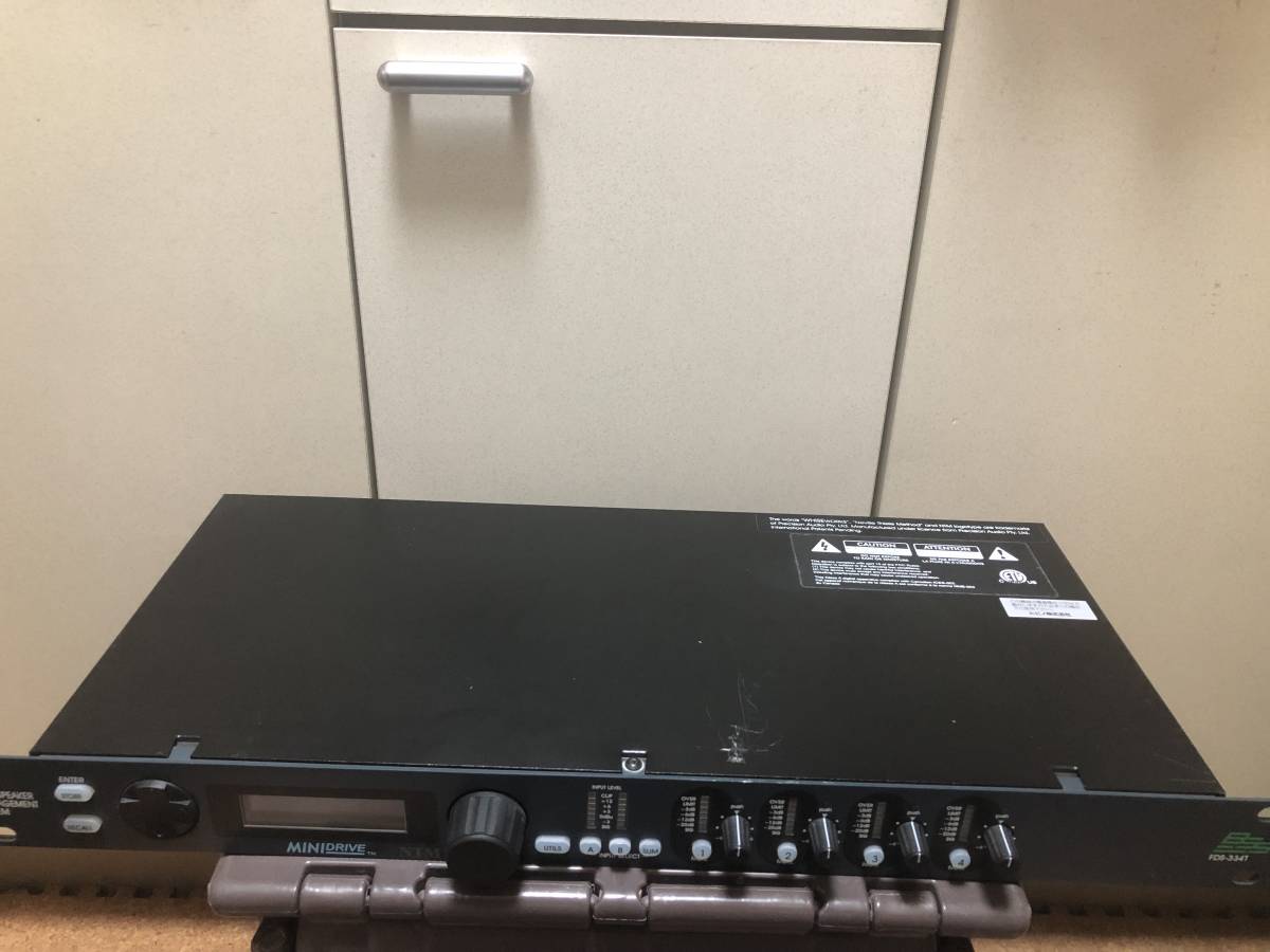 BSS FDS-334T MINIDRIVE チャンネルディバイダー／スピーカープロセッサー ヒビノ物(クロスオーバー)｜売買された ...