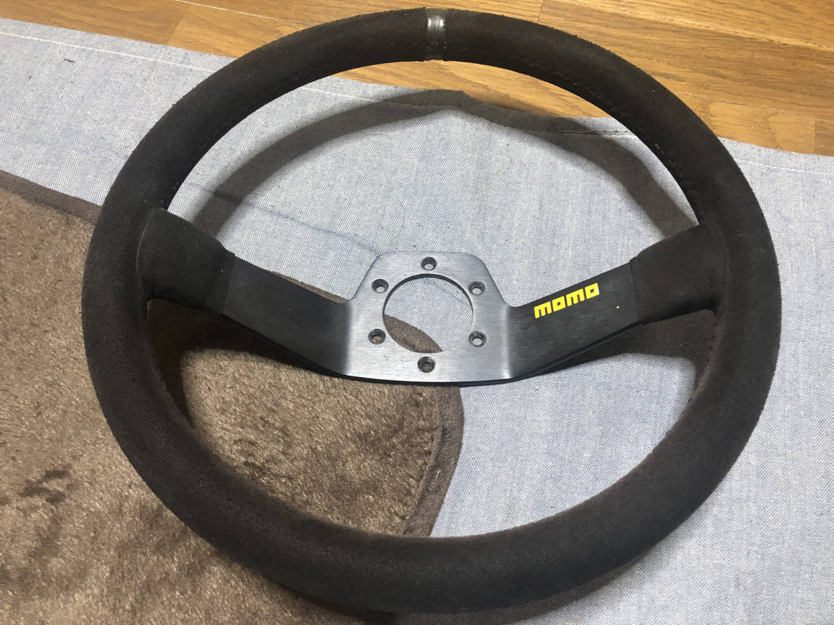 momo mod.02 スエード(ステアリング、ハンドル本体)｜売買されたオークション情報、yahooの商品情報をアーカイブ公開 ...