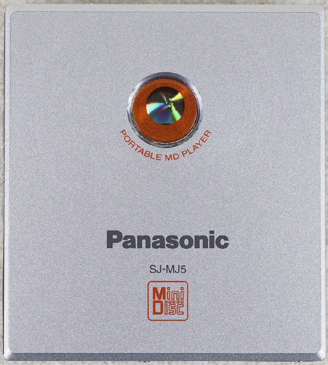 P ジャンク品 ポータブルMDプレーヤー SJ-MJ5 パナソニック/Panasonic/松下電器 日本製 リモコンつき 動作未確認(再生専用 ...