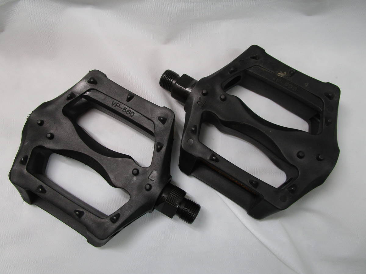 W.22H2 TO 送料210円定額 VP ブイピー VP560 フラットペダル ブラックカラー ペア(フラットペダル)｜売買された ...