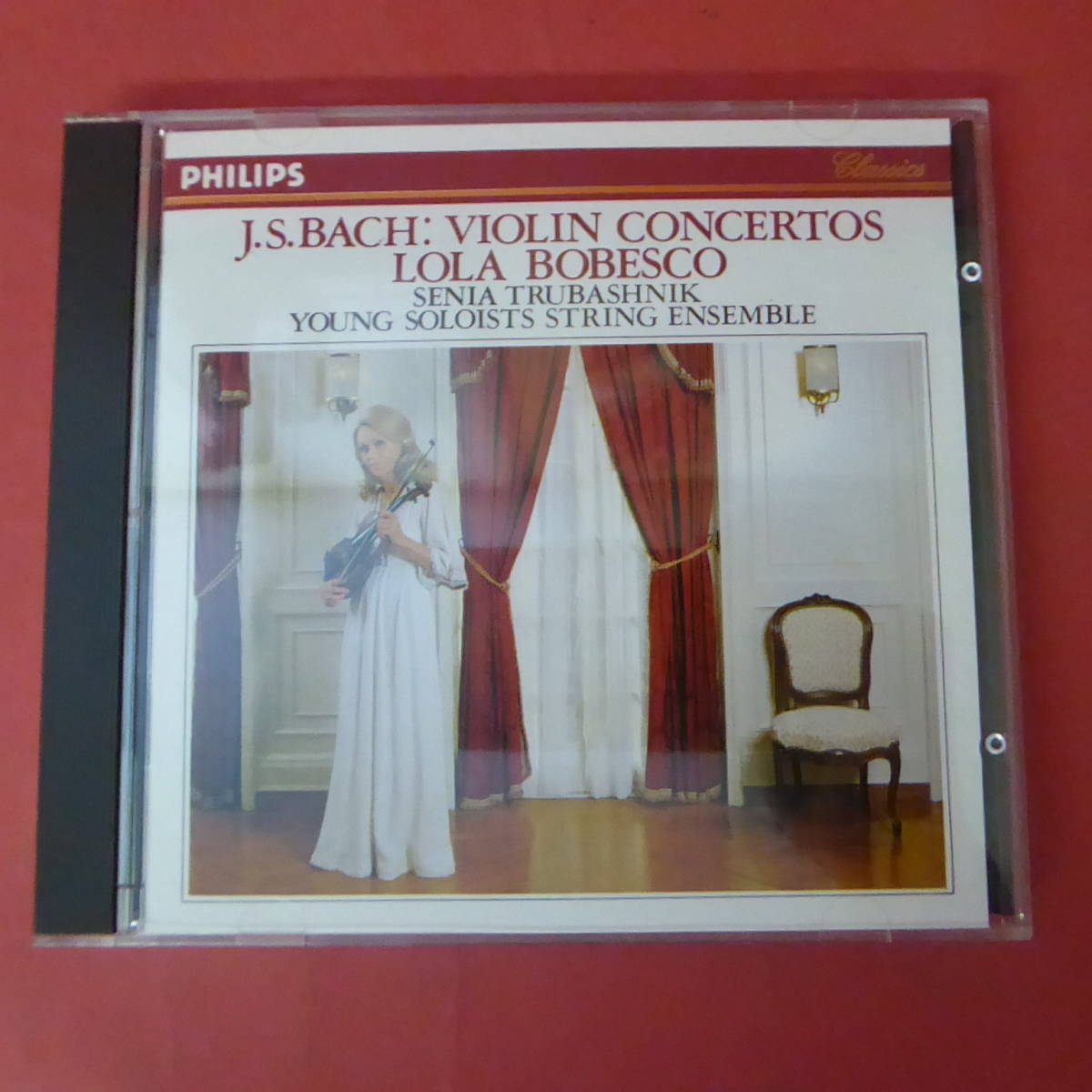 CD1-220802 J.S.BACH VIOLIN CONCERTOS LOLA BOBESCO YOUNG SOLOISTS STRING ...