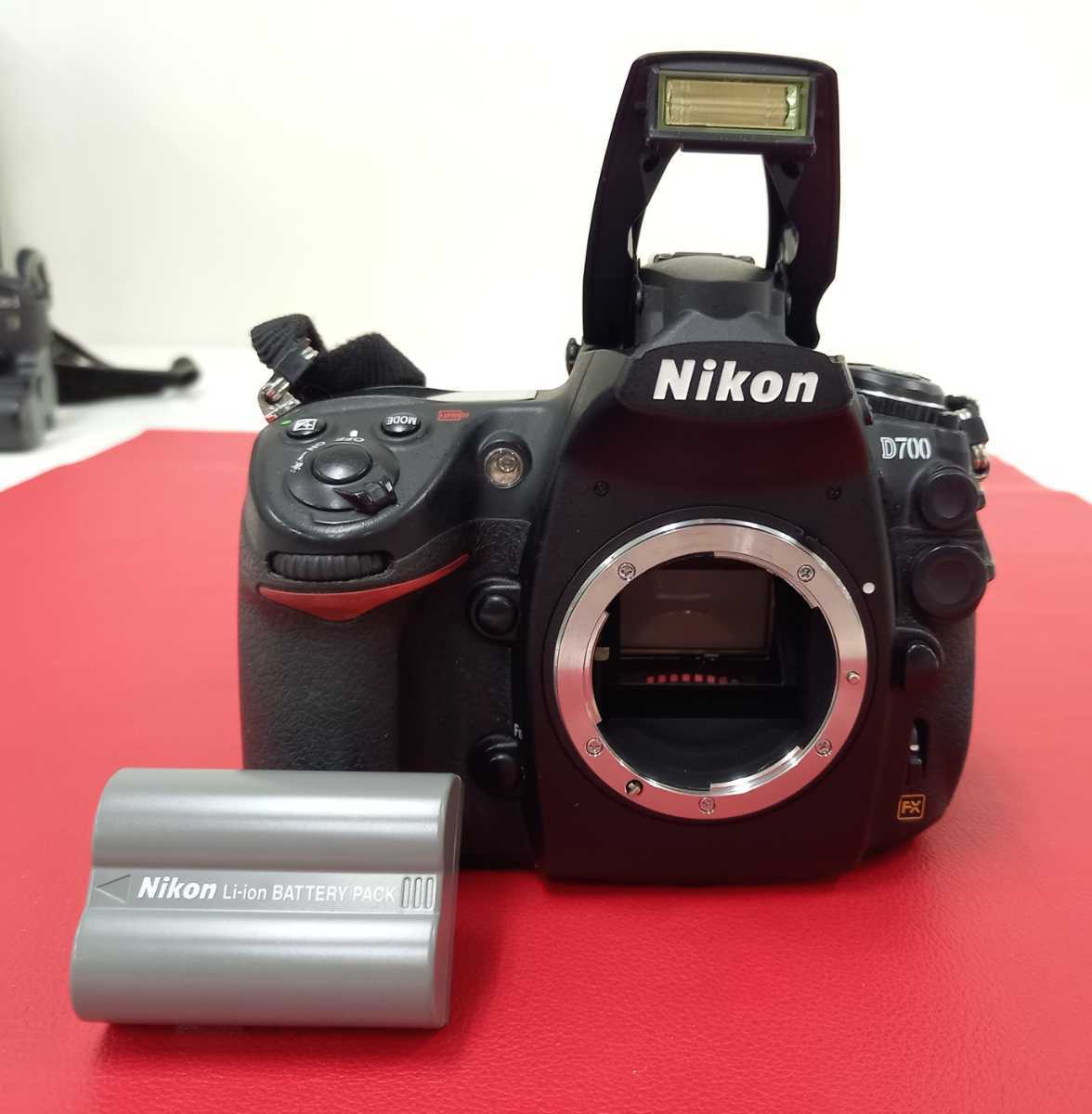 A Nikon D700 FX 一眼レフ デジタルカメラ ボディ バッテリー シャッターOK ニコン(ニコン)｜売買されたオークション情報 ...