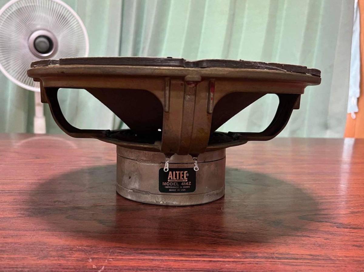 ALTEC LANSING アルテック 414Z スピーカー ユニット 1個 ジャンク品(アルテック)｜売買されたオークション情報、yahoo ...