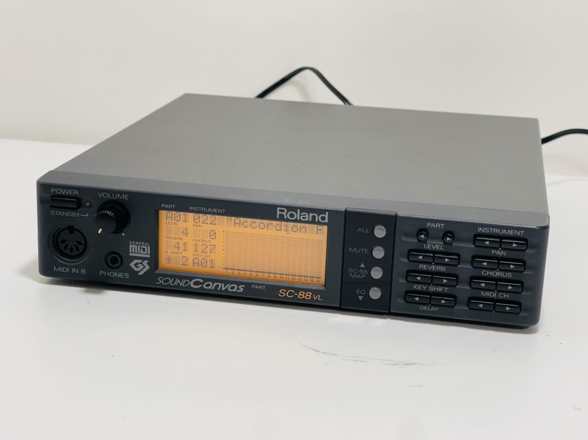 Roland SOUND CANVAS SC-88VL 音源モジュール 通電確認済み 管理番号08058(音源モジュール)｜売買された ...