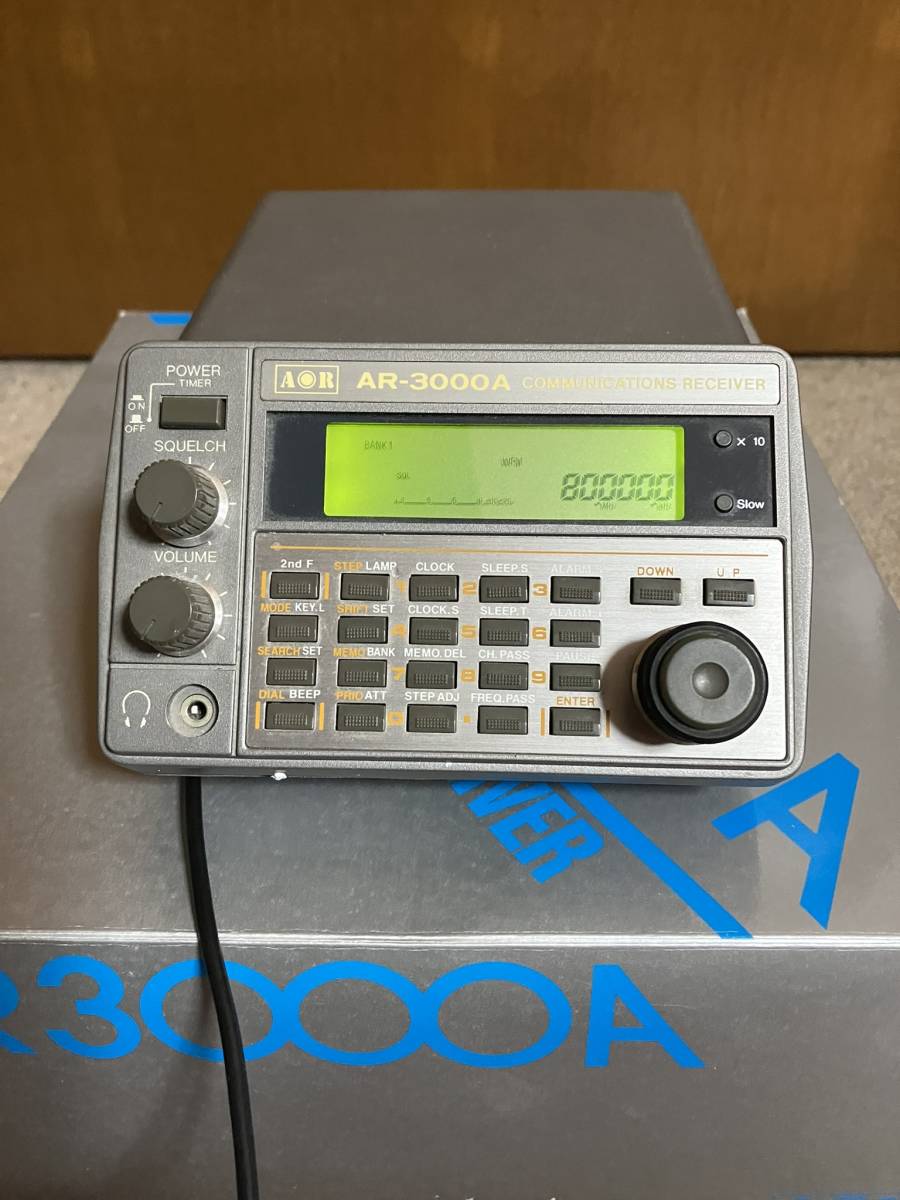 AOR AR-3000A(受信機)｜売買されたオークション情報、yahooの商品情報をアーカイブ公開 - オークファン（aucfan.com）