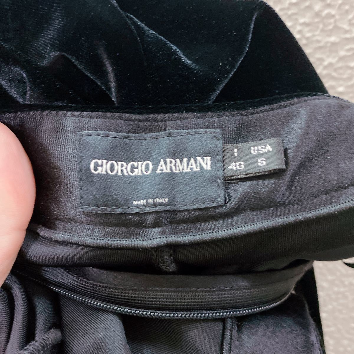 アルマーニ スカート/黒/ベロア/マーメード/GIORGIO ARMANI(タイトスカート（ロング）)｜売買されたオークション情報、yahooの商品情報をアーカイブ公開 - オークファン ...