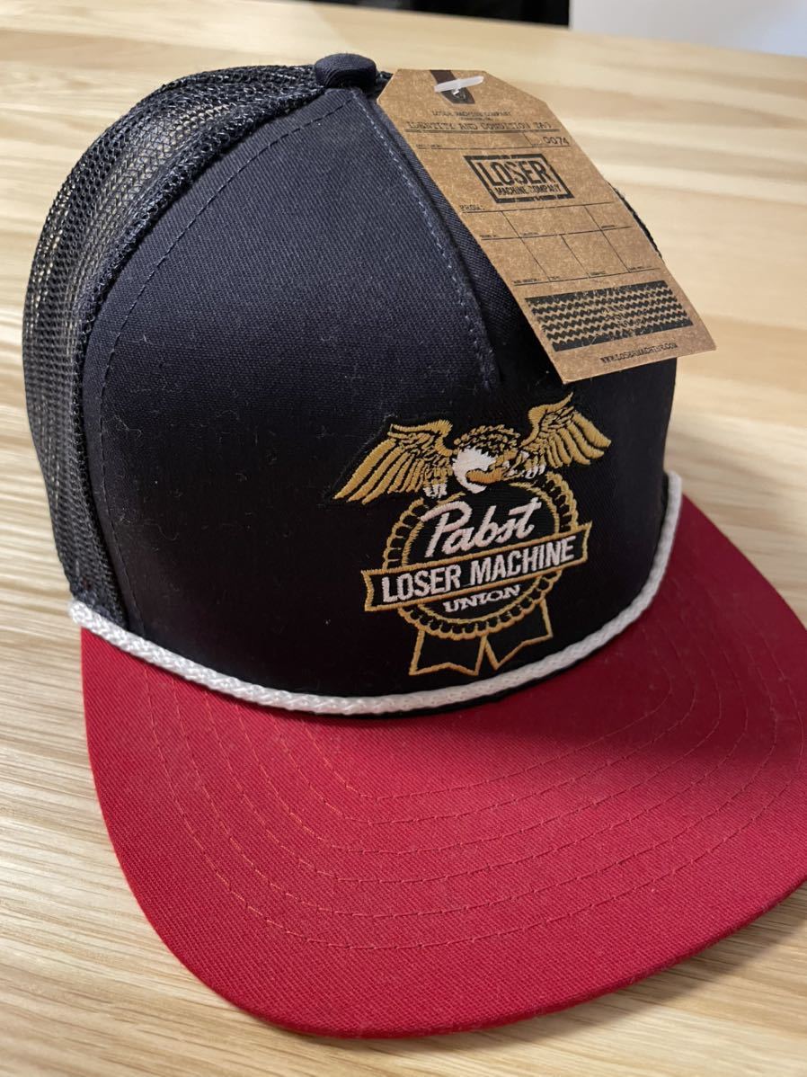 LOSER MACHINE x PBR : TRUCER CAP パブスト 70s 80s 90s ヴィンテージ キャップ テンダーロイン ...