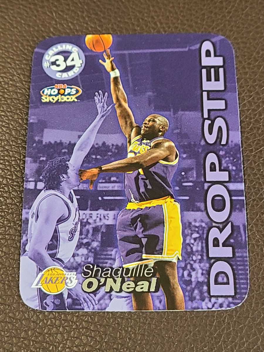 NBAカード skybox HOOPS Shaquille O'Neal/シャキール オニール DROP STEP バスケットボール ...