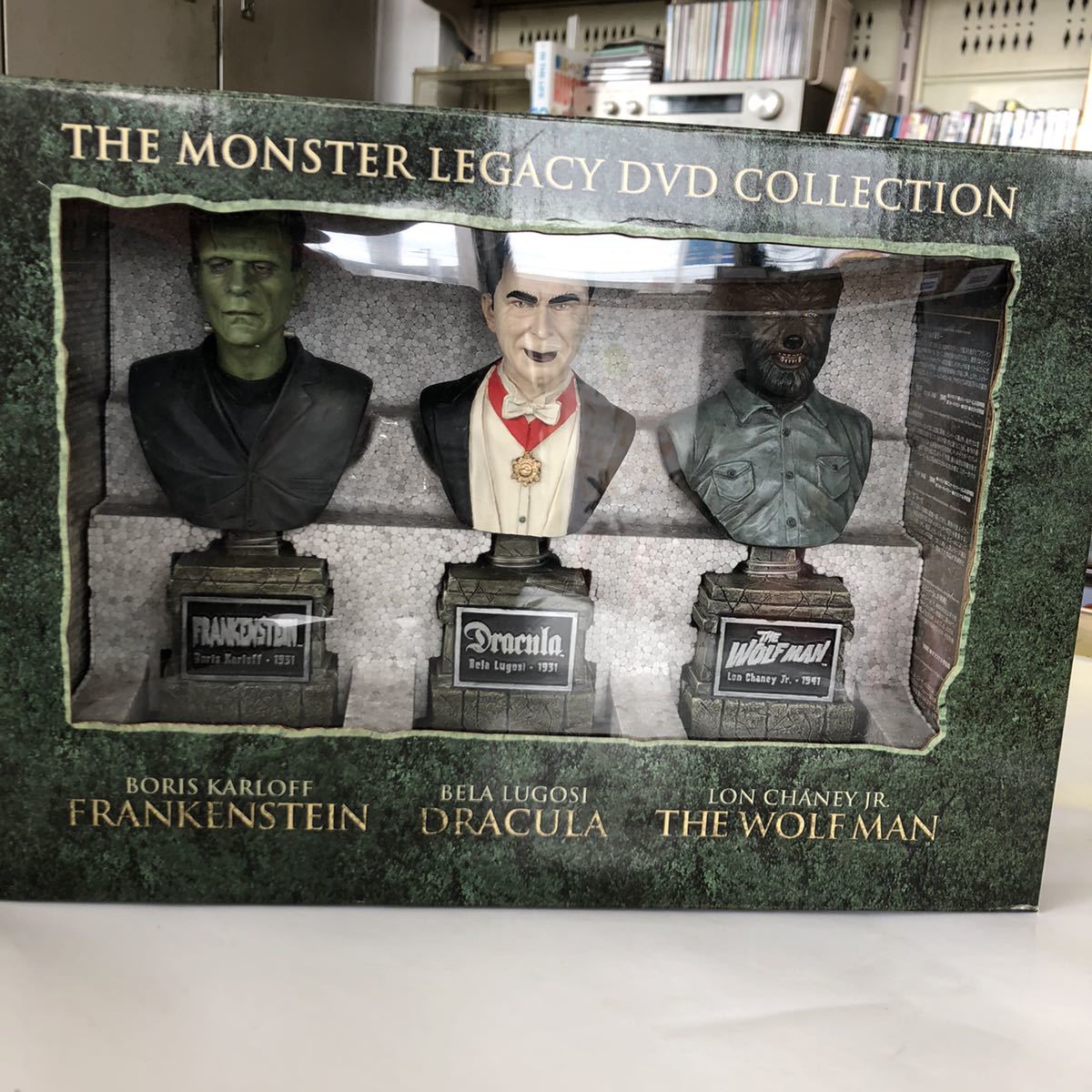 モンスターレガシーコレクションボックス DVD THE MONSTER LEGACY DVD COLLECTION フランケンシュタイン 狼男 ...