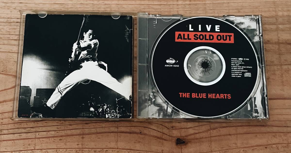 THE BLUE HEARTS - LIVE ALL SOLD OUT / ブルーハーツ 甲本ヒロト 真島昌利 ライブ盤(ザ･ブルーハーツ ...