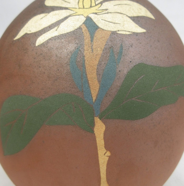 E2942 文化勲章受章作家 今井政之 象嵌彩 草花絵 花瓶 花入 花器 合せ箱(花器、壷)｜売買されたオークション情報、yahooの商品情報 ...