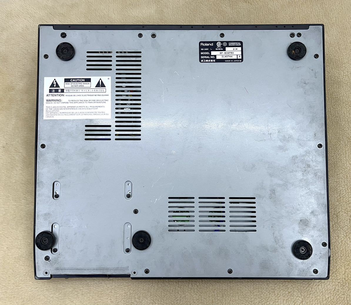 通電OK ROLAND SP-808 PRO ブラック サンプラー レコーダー ローランド 兵庫県姫路市から 787(サンプラー)｜売買された ...