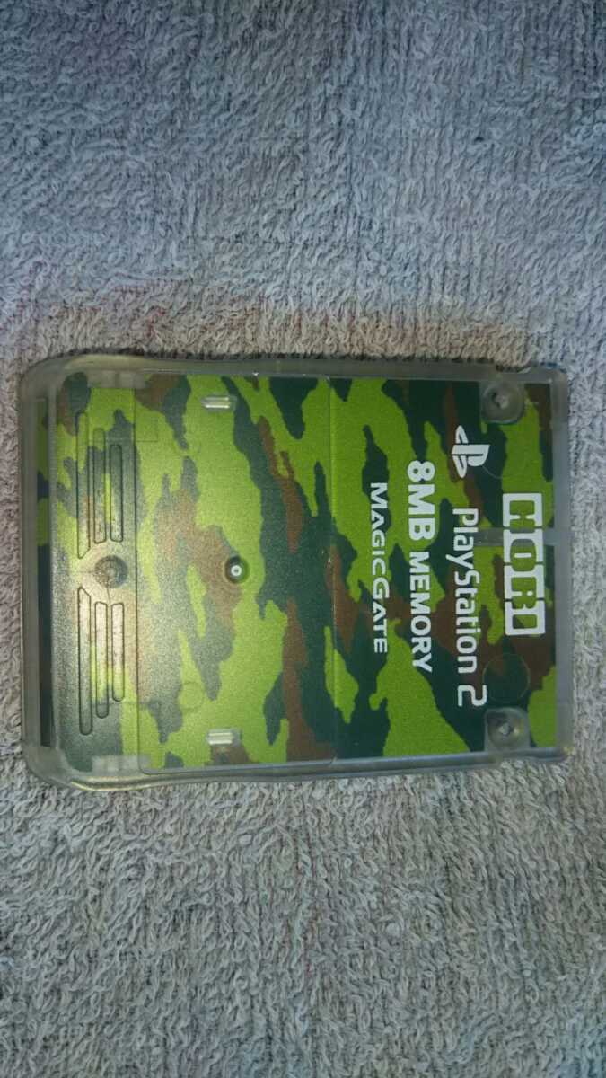 送料100円 PS2 SONY 8MB HORI メモリーカード MAGIC GATE マジックゲート メモリーブロック PLAY ...