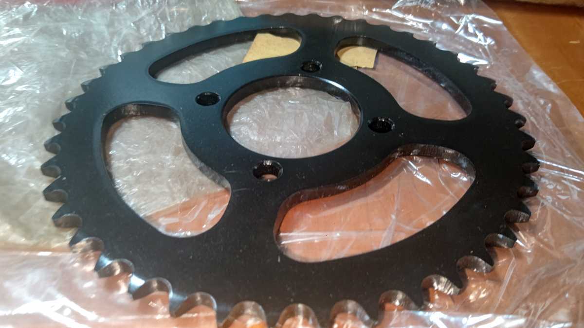 SUZUKI DR50 RG50Γ OR50 純正 リア スプロケット リヤ R 64511-46200 ガンマ ウルフ スズキ WOLF 43-420 43T 43丁 マメタン(スプロケット ...