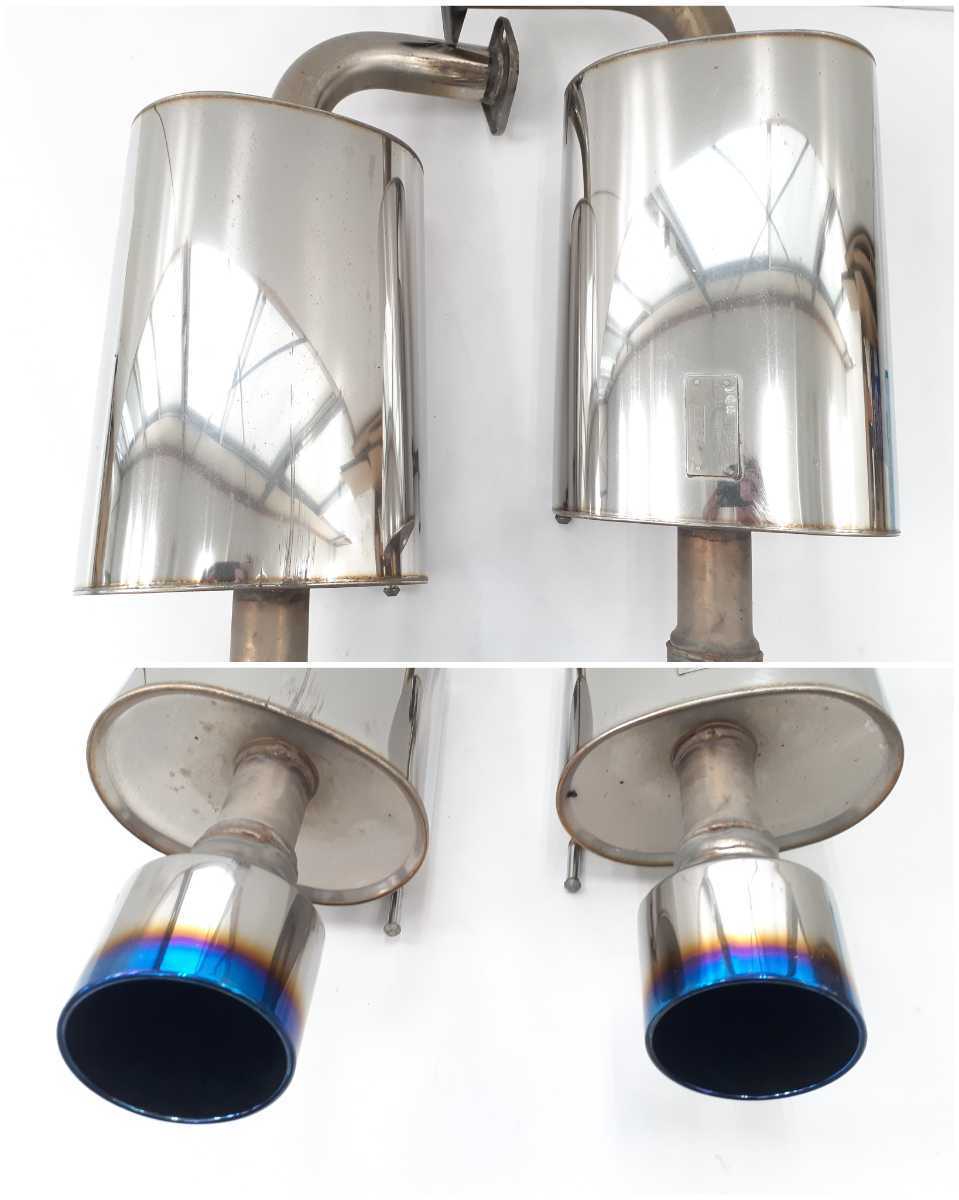 管r220725-0313 BR レガシィ HKS スーパー ターボ マフラー SUPER TURBO MUFFLER EJ25T EJ20T FA20T JQR40124169 BRG ...